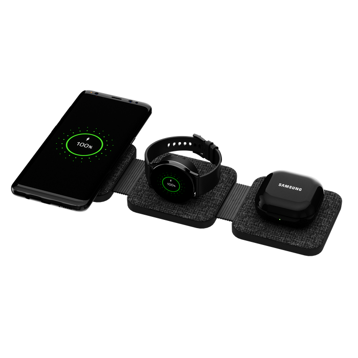 3 in 1 Foldable Samsung Wireless Travel Charger | PowerBase Go ...