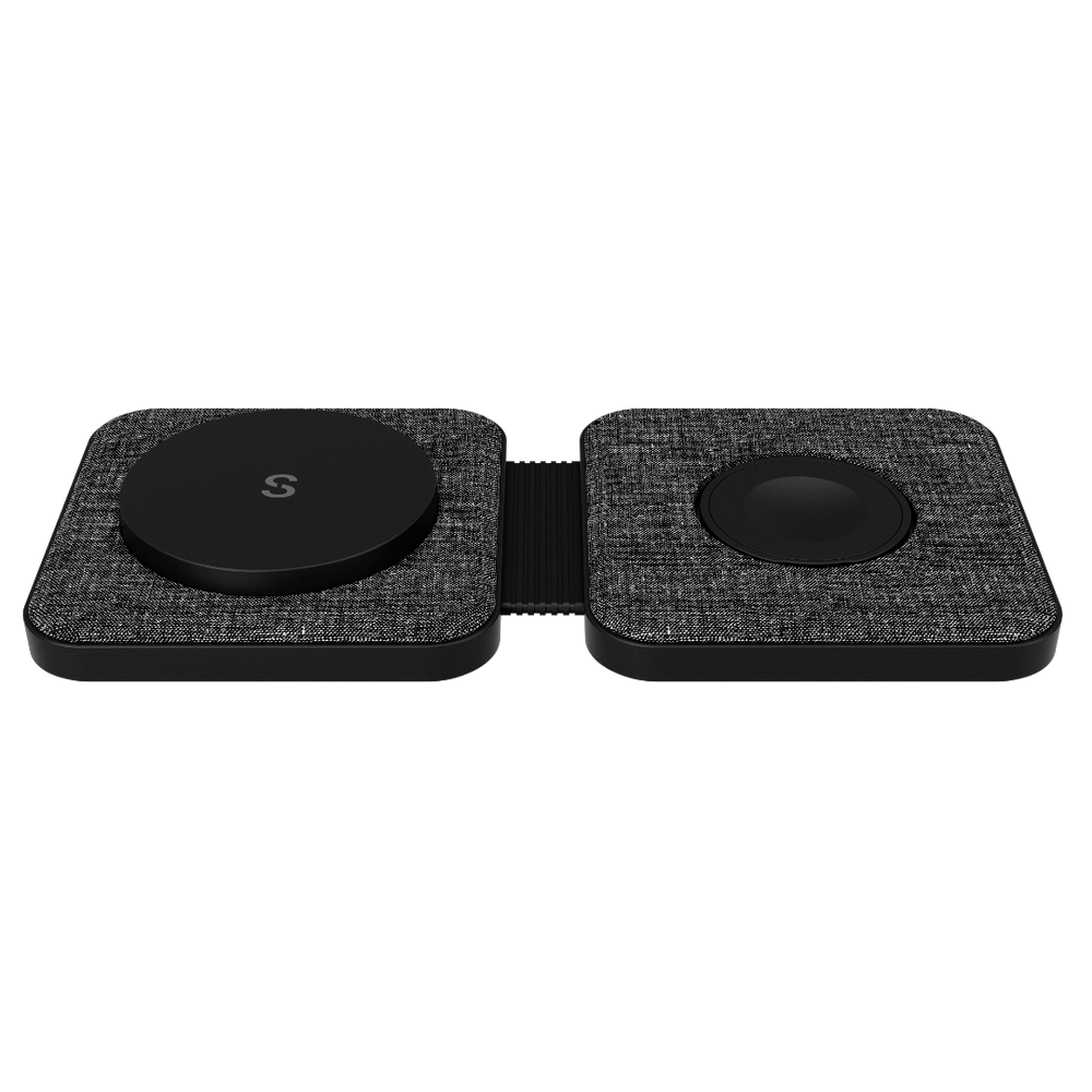 2 in 1 Wireless Travel Charger | PowerBase Go Duo | SnapWireless®