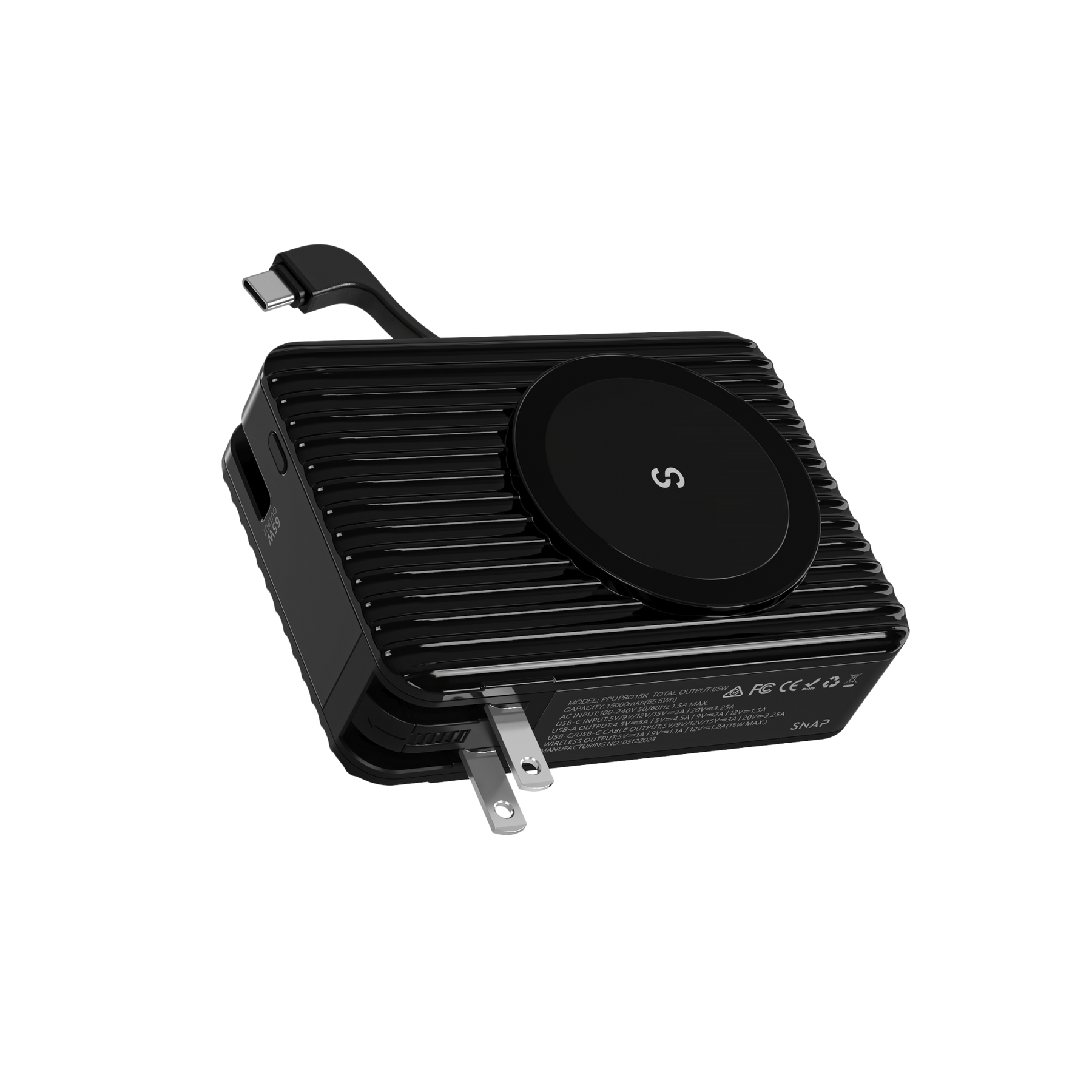 65W Laptop Power Bank | PowerPack Universal Pro | SnapWireless®