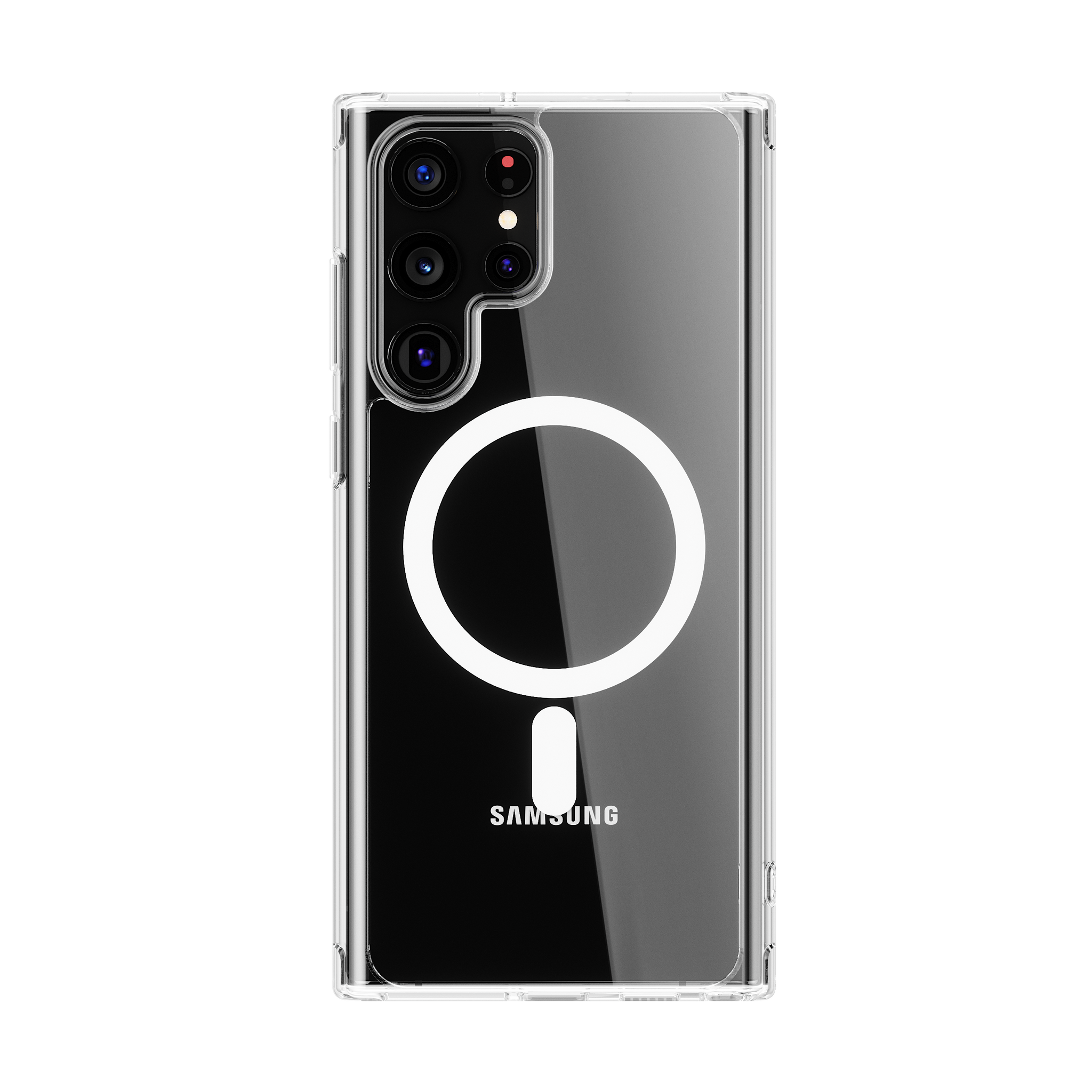 SnapMag Clear Case for Samsung | MagSafe Compatible | SnapWireless®