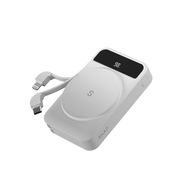 10,000 mAh Pocket Power Bank | PowerPack 2 | SnapWireless®